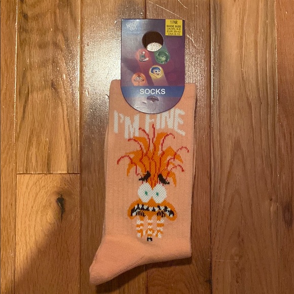 Primark | Accessories | Nwt Disney Pixar Im Fine Anxiety Character ...
